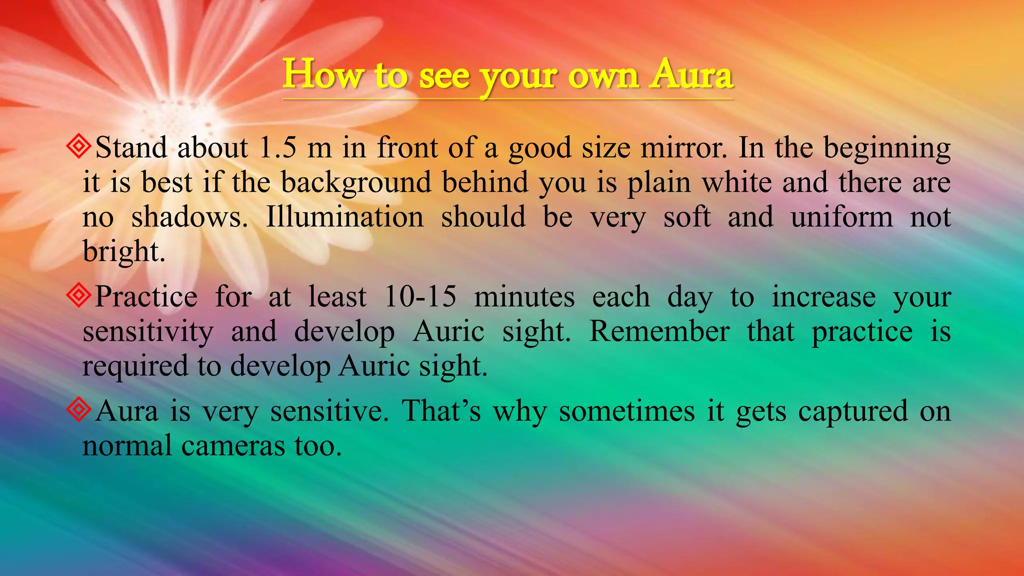 Presentation on Aura | PPTX