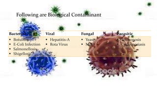 FOOD BORNE PATHOGENS | PPTX