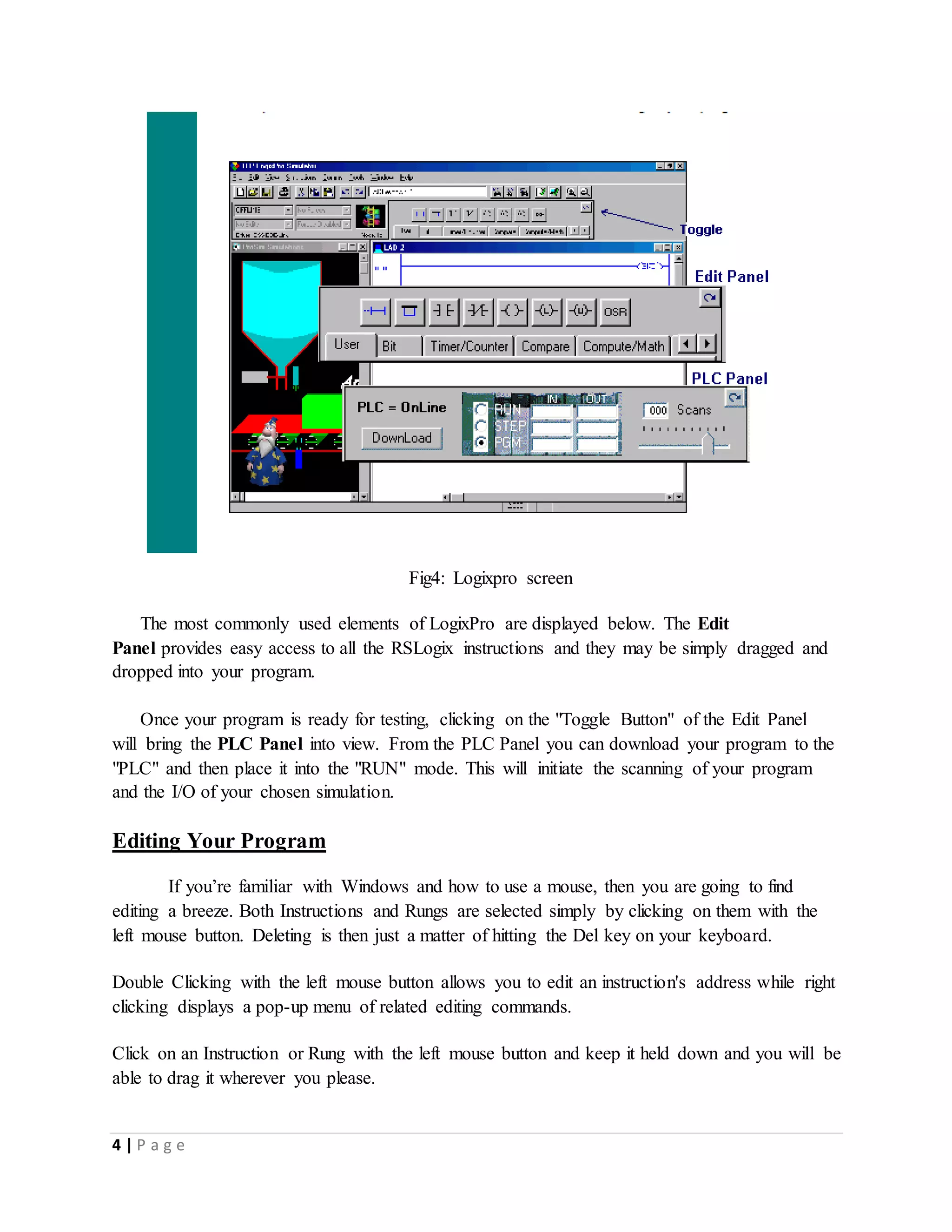 BOTTLE LINE SIMULLATION IN LOGIXPRO | DOCX
