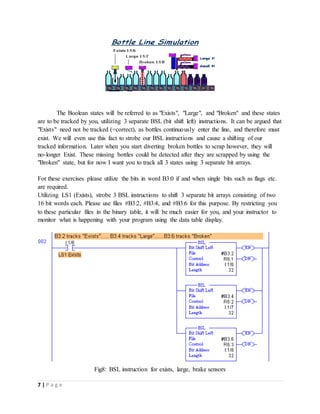BOTTLE LINE SIMULLATION IN LOGIXPRO | DOCX