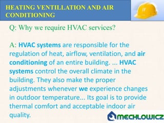 Presentation- HVAC & PLUMBING DESIGN | PPTX
