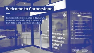 Cornerstone International Community College of Canada | PDF
