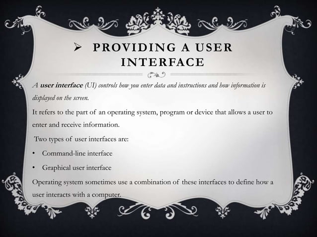 operating system | PPTX