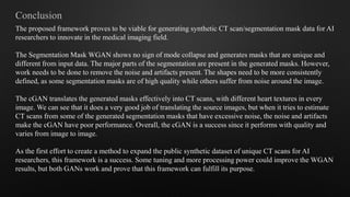 CT Scan Synthesis | Tejas Prabhune | PPTX