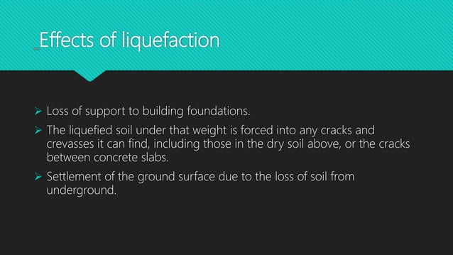 soil Liquefaction in Geotechnical Engineering | PPTX