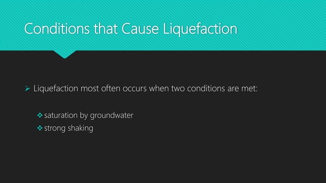 soil Liquefaction in Geotechnical Engineering | PPTX