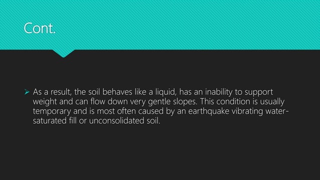 soil Liquefaction in Geotechnical Engineering | PPTX