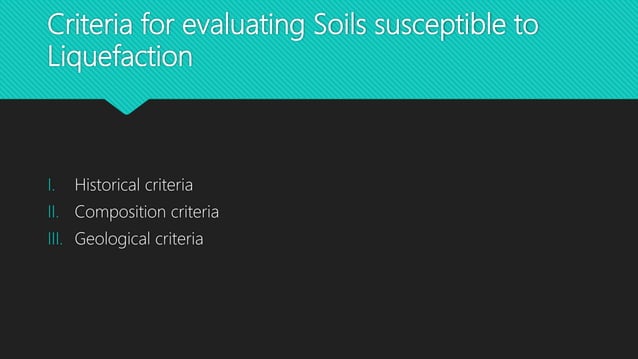 soil Liquefaction in Geotechnical Engineering | PPTX
