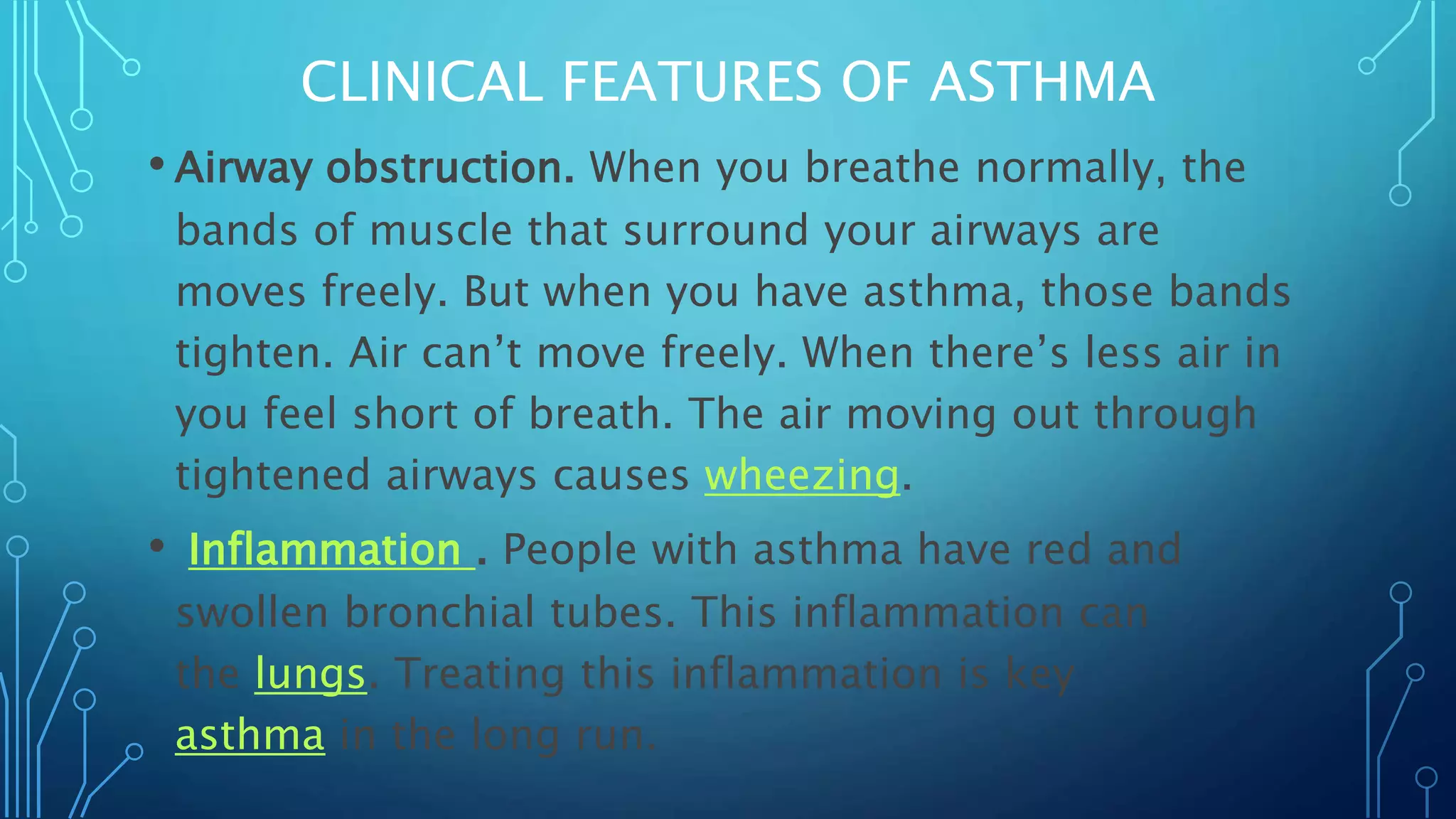 Presentation of Asthma | PPTX