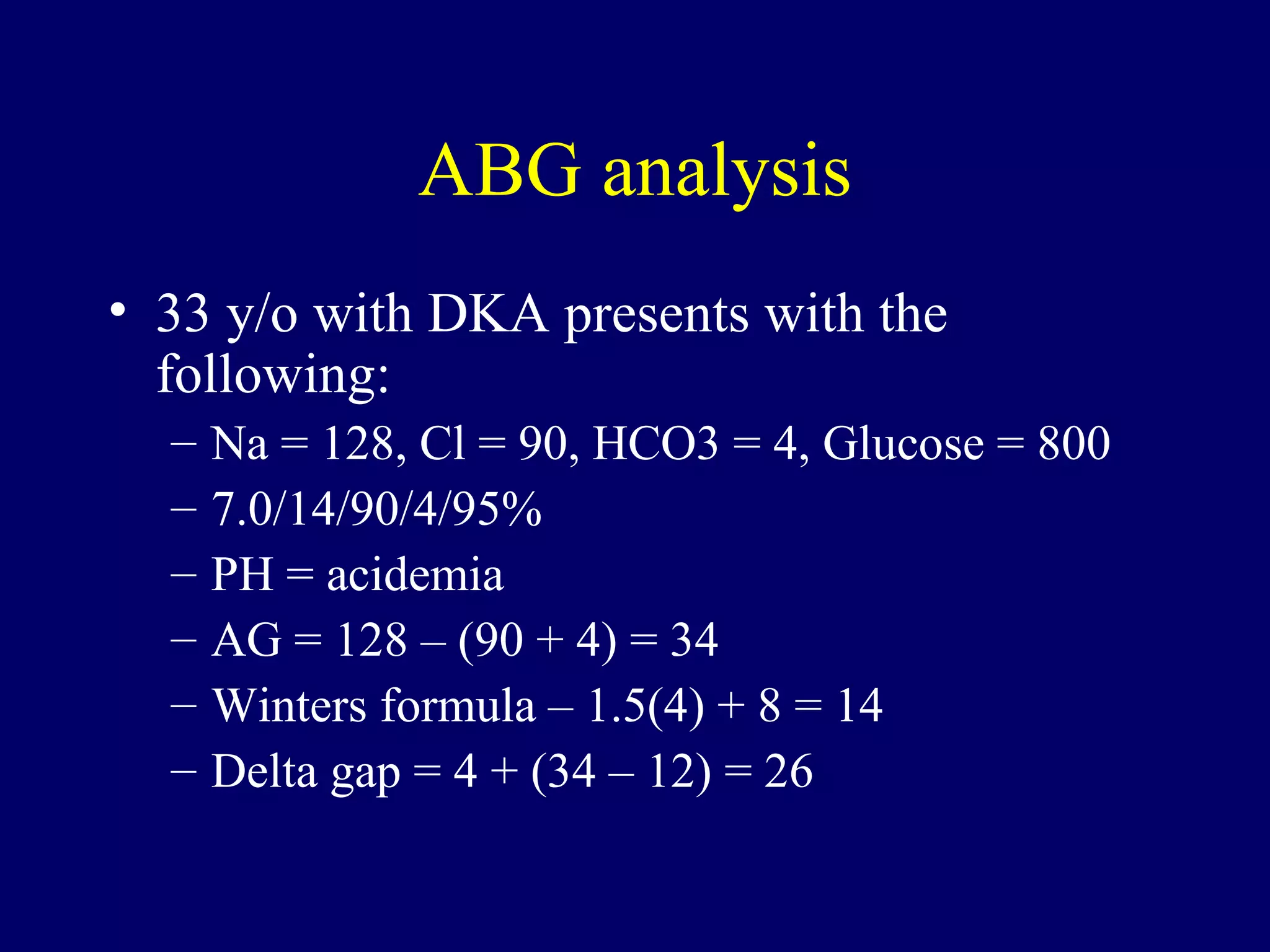 Presentation 2006 Rcsw Acid Base Analysis | PPT | Lung and Respiratory ...