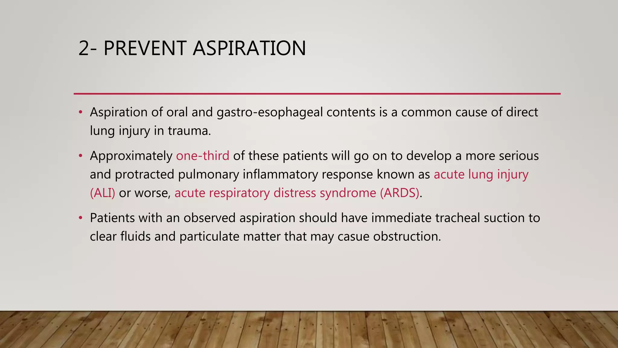 Basic Airway Management | PPTX