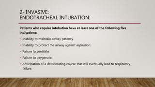 Basic Airway Management | PPTX