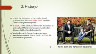 Graphene:The miracle material | PPTX