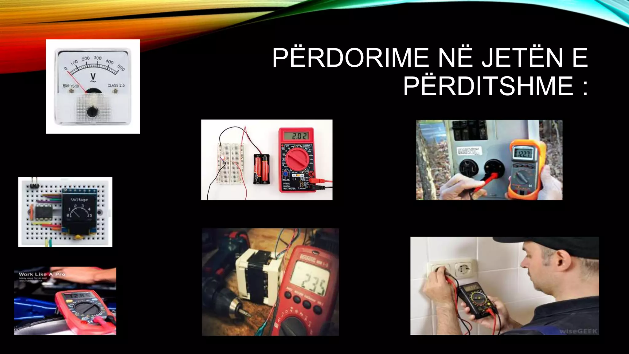 Voltmetrat elektronik | PPTX