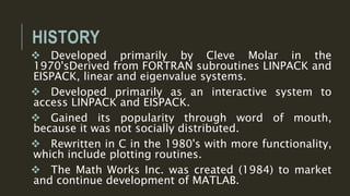 Introduction of Matlab | PPT