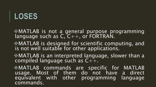 Introduction of Matlab | PPT