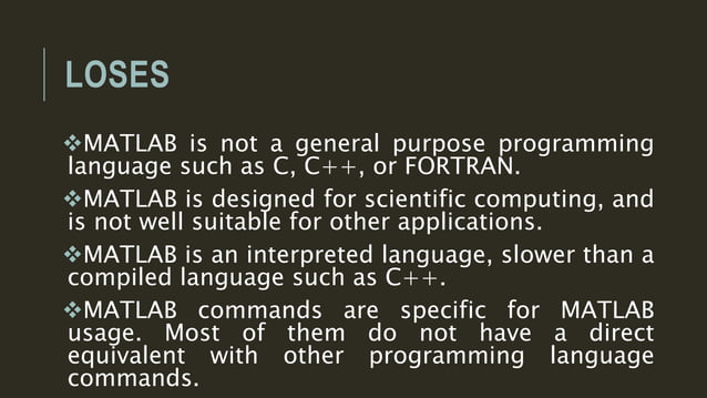 Introduction of Matlab | PPT