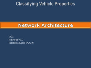 SELF DRIVING CAR: CLASSIFYING VEHICLE PROPERTIES | PPT