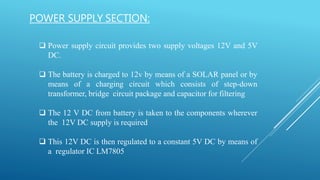 IR based railway track fault detection system | PPTX