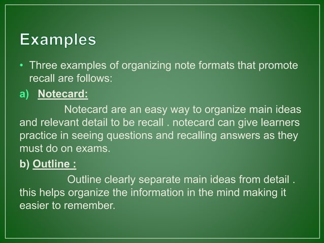 Mnemonics | PPTX | Technology & Computing