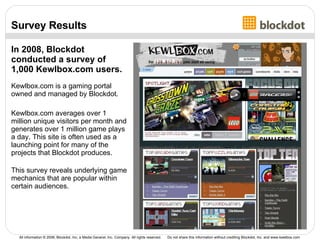 Advergaming Survey Results | PPT