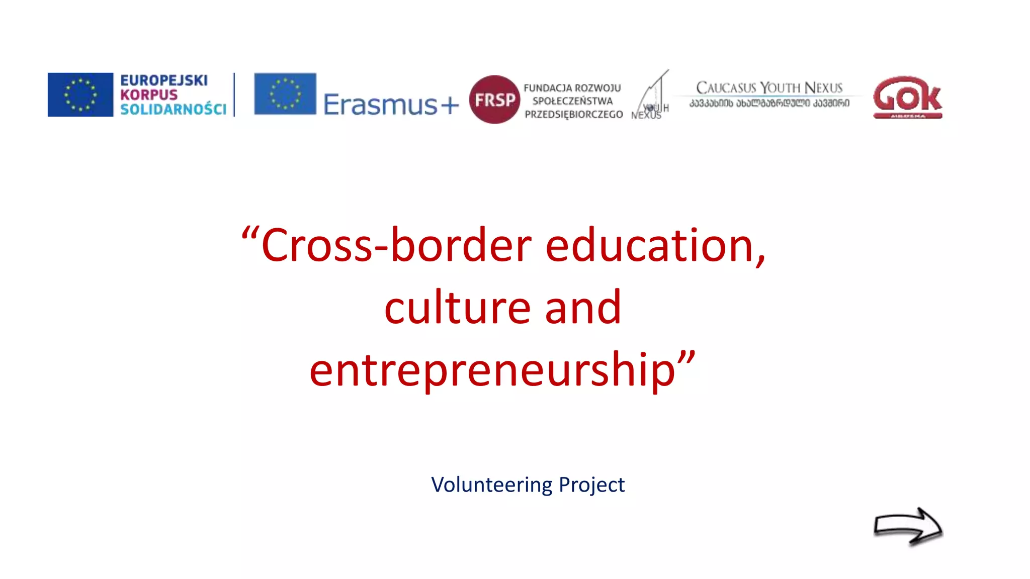 Cross-border education, culture and entrepreneurship | PPT | Free Download