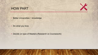 Why everyone should go for Masters Degree | PPTX