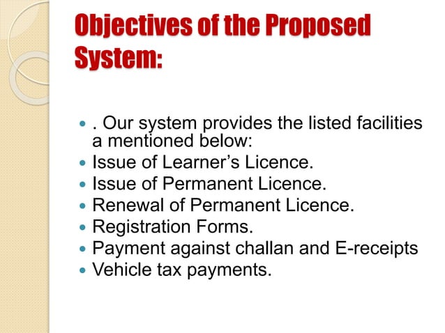 RTO Management System | PPTX