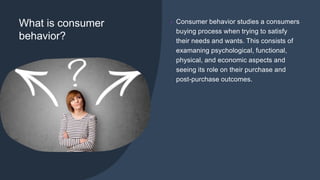 Consumer Behavior | PPT