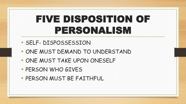 THEORY OF PERSONALISM and EXPERIENTIAL LEARNING | PPTX | Educational ...