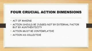 THEORY OF PERSONALISM and EXPERIENTIAL LEARNING | PPTX