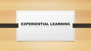 THEORY OF PERSONALISM and EXPERIENTIAL LEARNING | PPTX