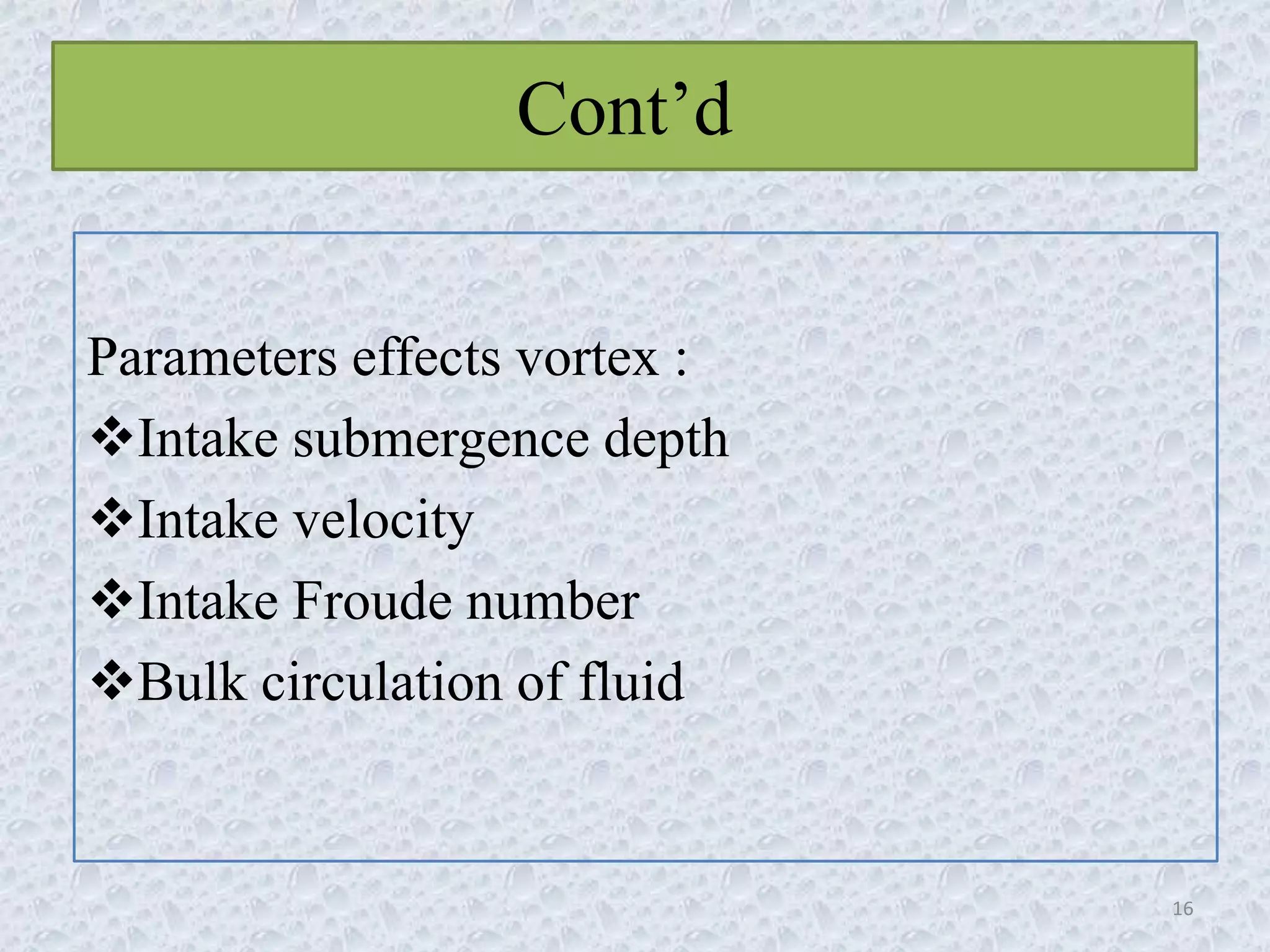 vortex and circulation | PPTX