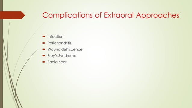 Extraoral Surgical Approaches to Temporomandibular Joint | PDF | Death ...