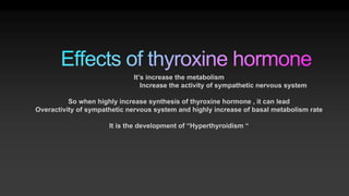 Hyperthyroidism Pathphsiology | PPTX