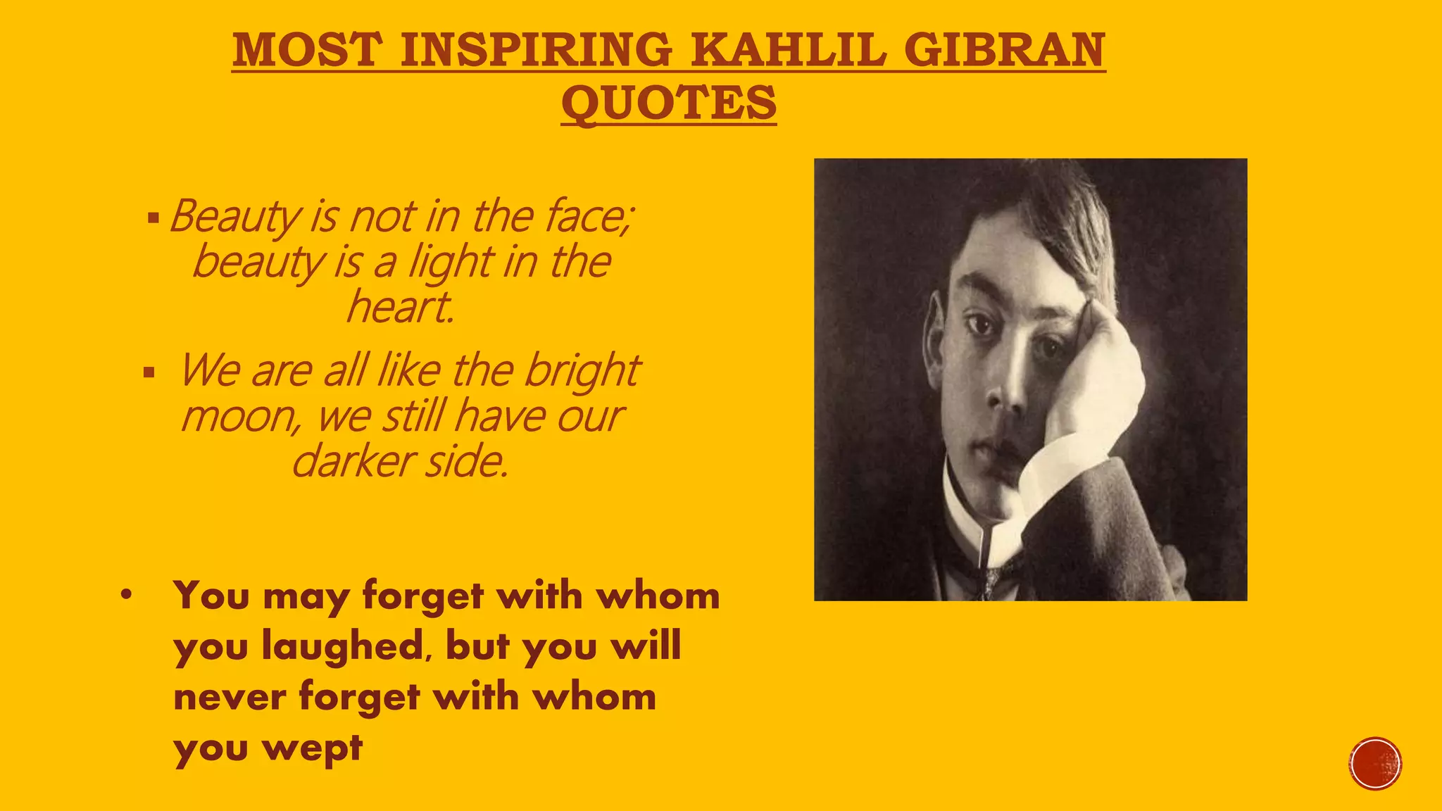 Jibran biography | PPT