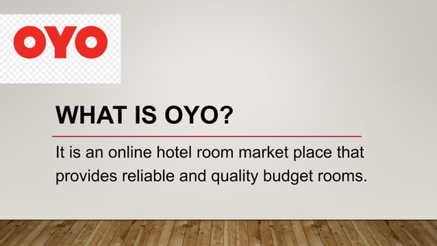 Presentation of oyo case study | PPTX