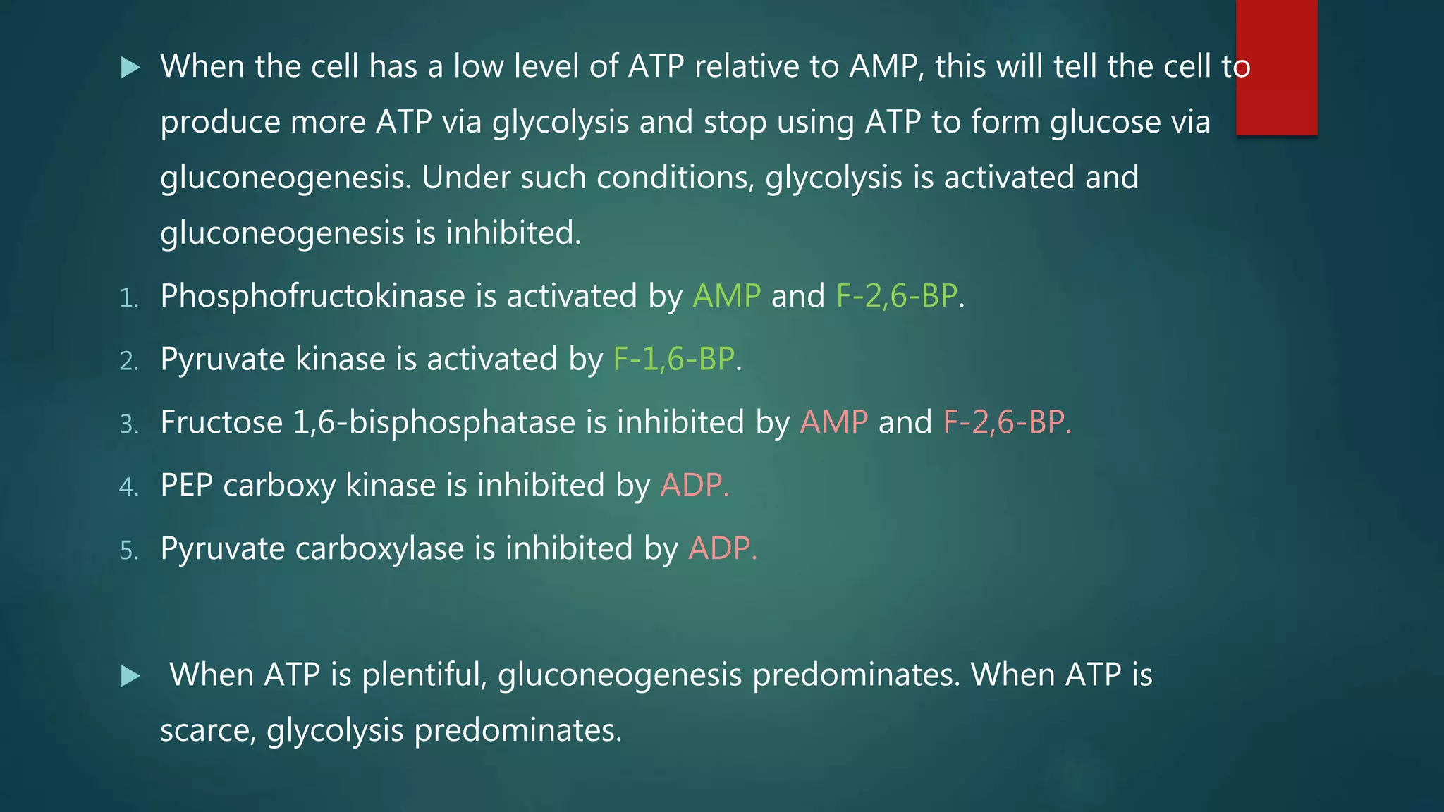 Reciprocal Regulation of Glycolysis and Gluconeogenesis; & Reciprocal ...