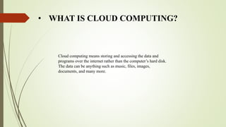 Cloud computing | PPT