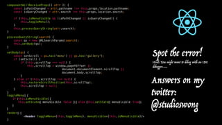 Taming the beast - how to tame React & GraphQL, one error at a time | PPT