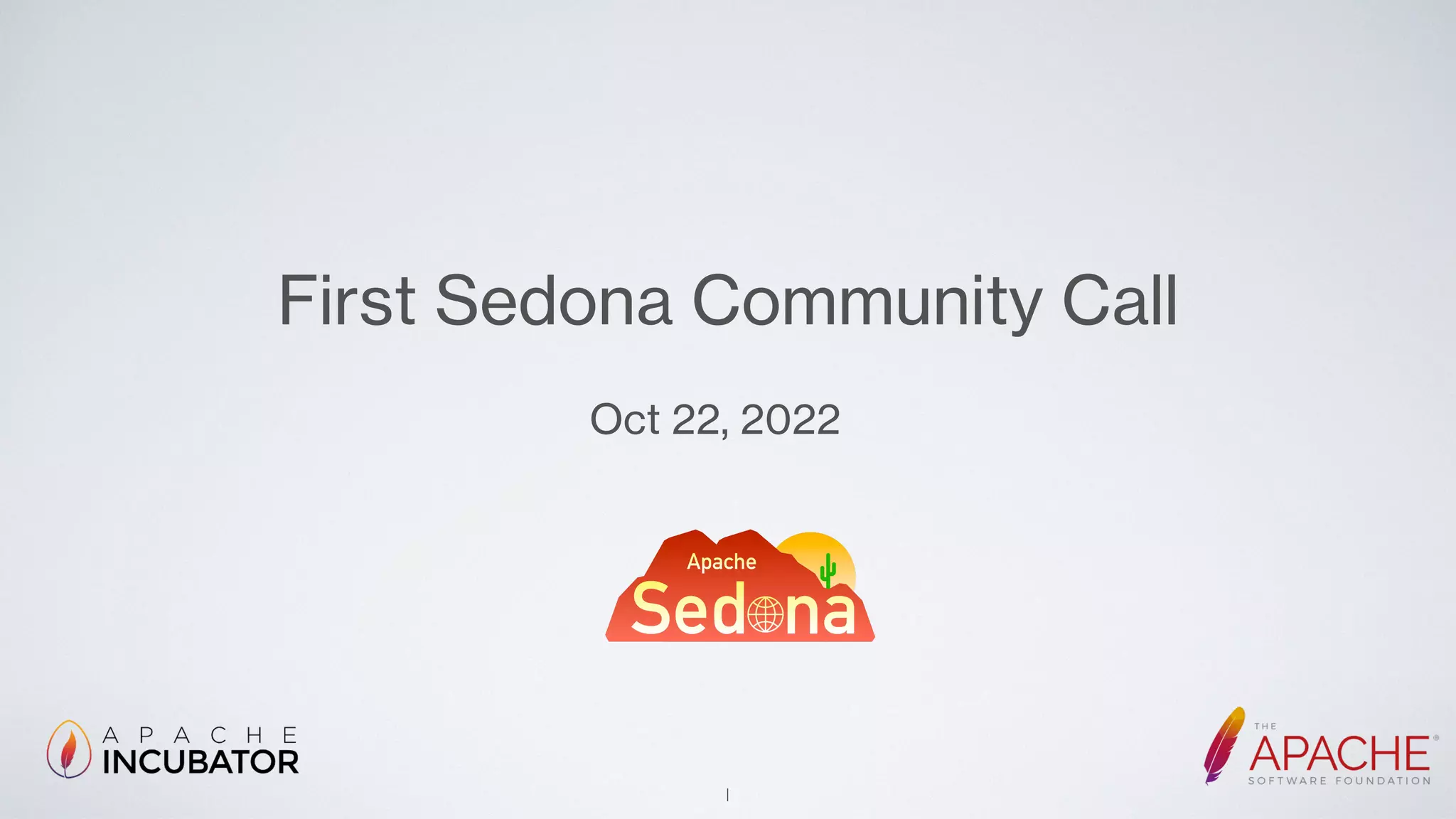 Apache Sedona Community Call slides Part 1 | PPT