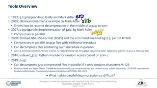 HPDC'23 Rapidgzip | PPT