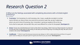 Research Report on International Students Presentation | PPT