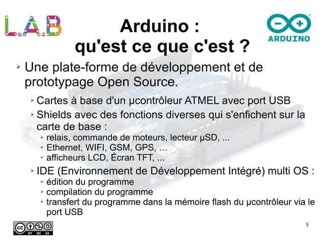 Presentation Arduino