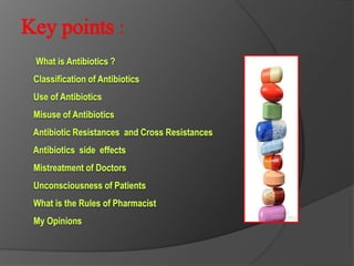 Presentation on Antibiotic and its Resistance | PPT