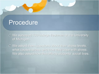 Stress Among College Freshmen.pptx