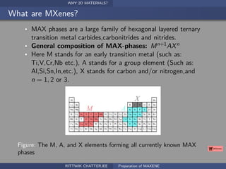 Preparation Of MXenes (A novel 2D Material) | PDF