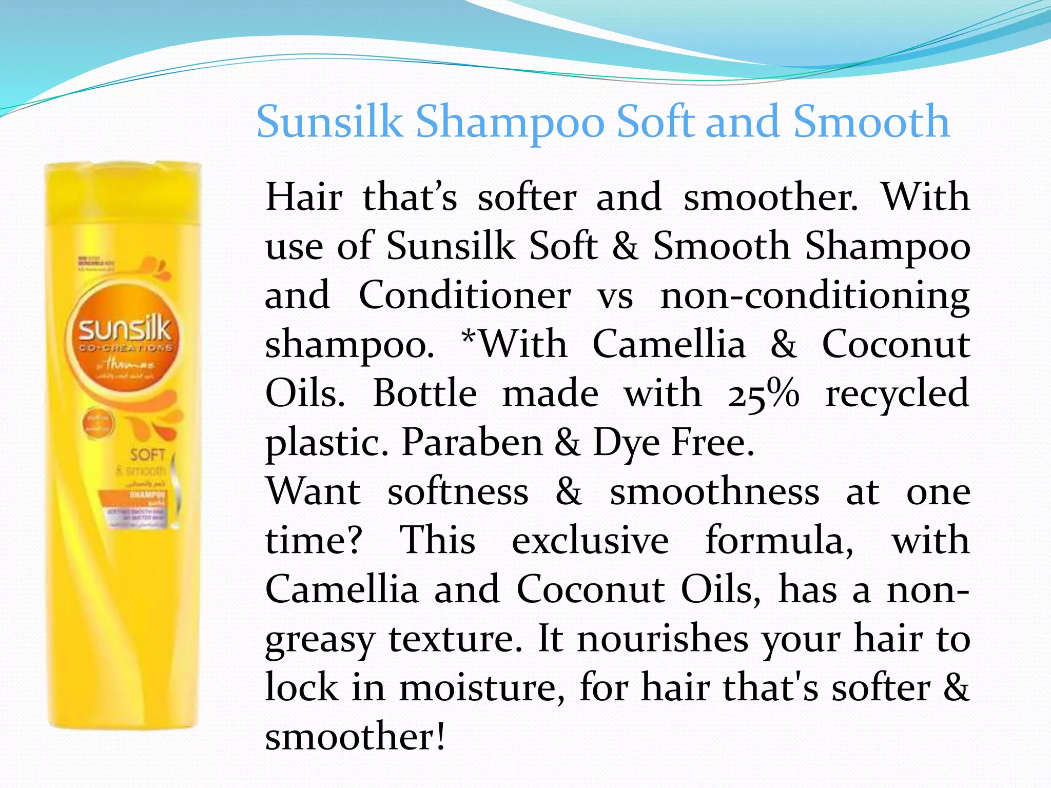 Sunsilk Shampoo 2021 | PPTX