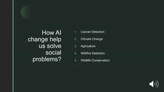 AI for Social Good | PPTX