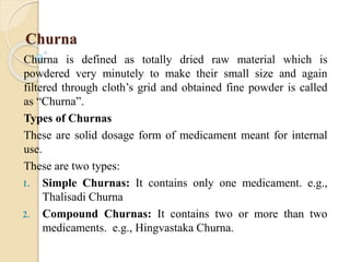 Standardization of Hingvastaka churna- A polyherbal formulation | PPTX